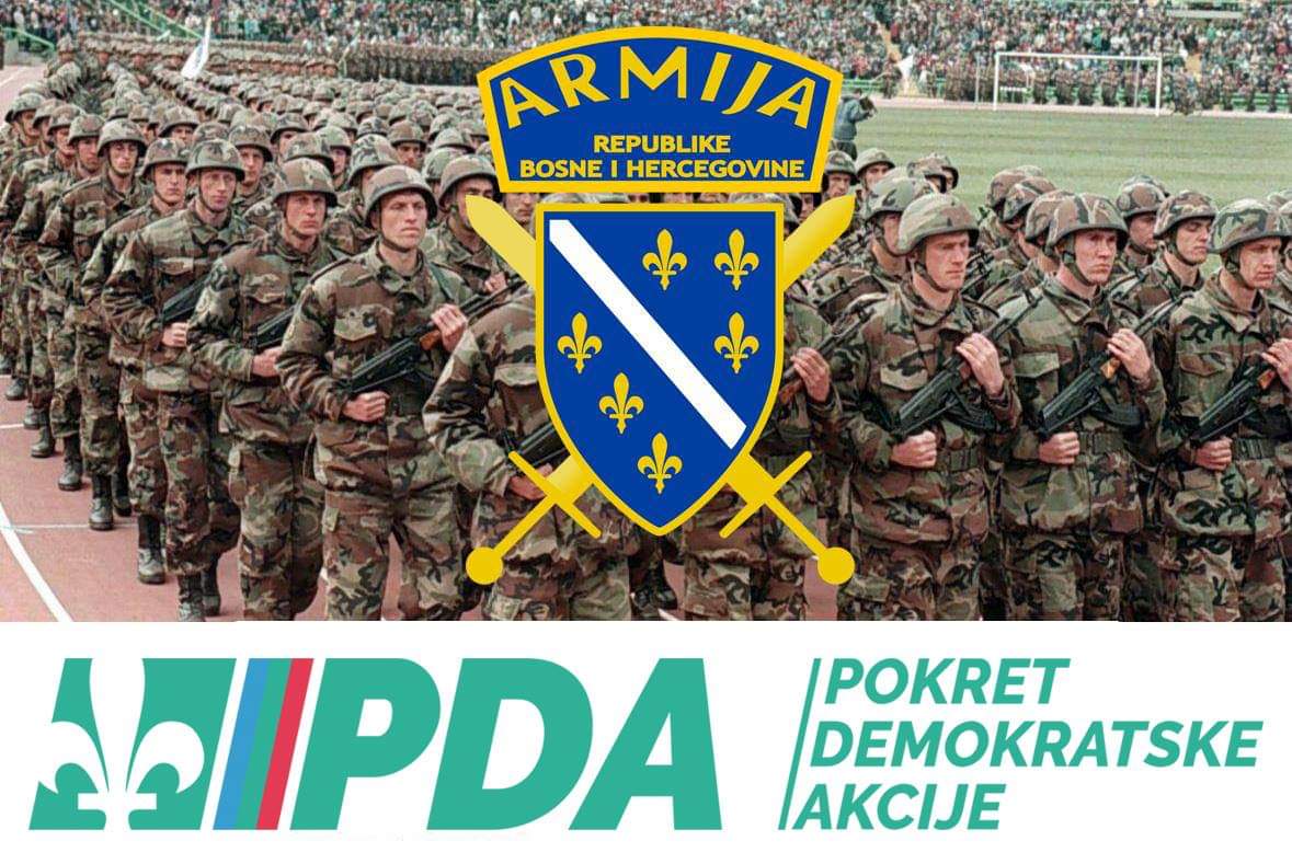 Zahvaljujući Armiji RBiH očuvana je suverenost države - PDA BiH